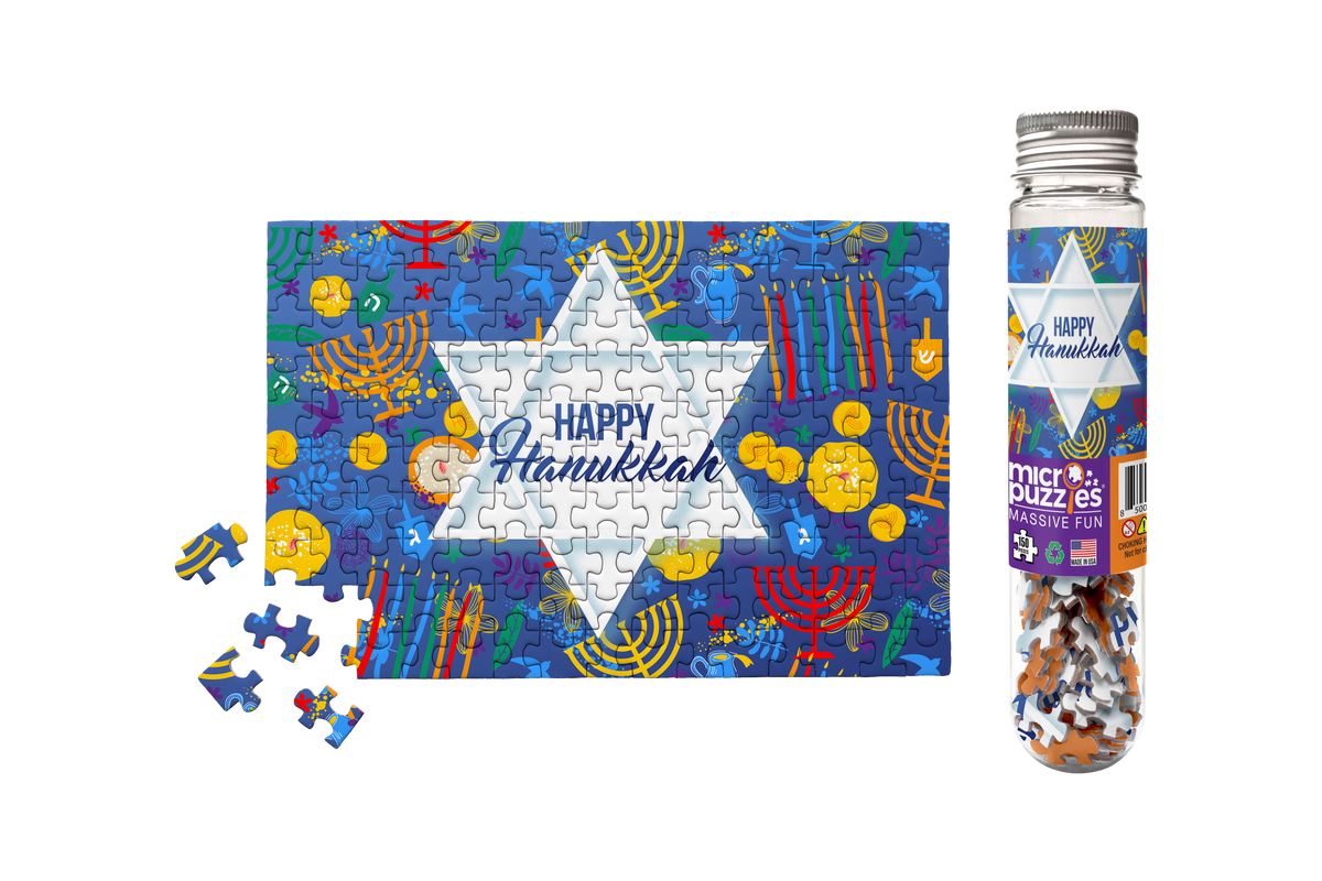HANUKKAH COLLAGE Mini Jigsaw Puzzle — MicroPuzzles