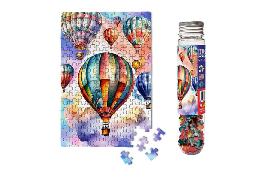 MicroPuzzles 150-Piece Mini Jigsaw Puzzles Perfect for Gifts & Travel