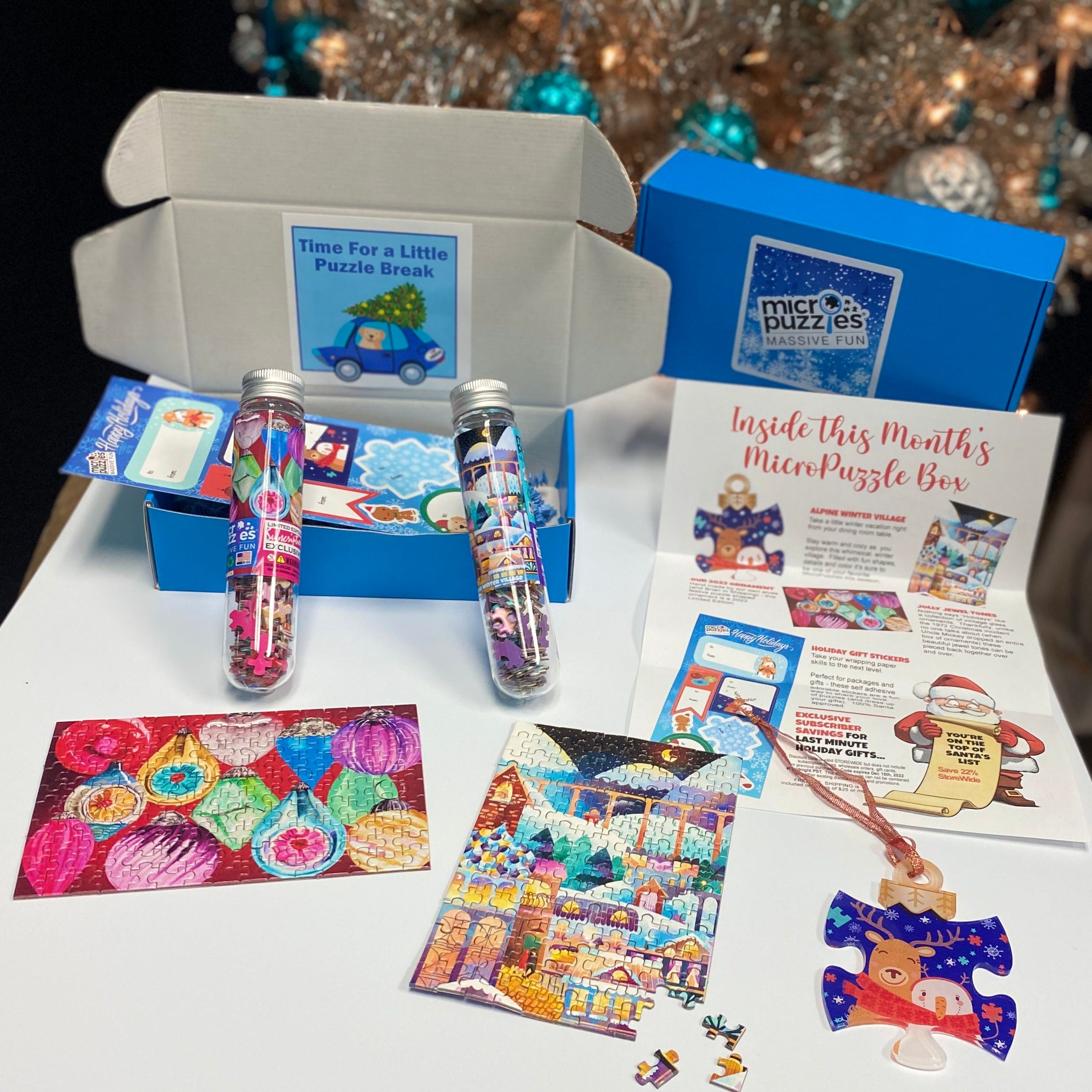 MicroPuzzles 150-Piece Mini Jigsaw Puzzles Perfect for Gifts & Travel